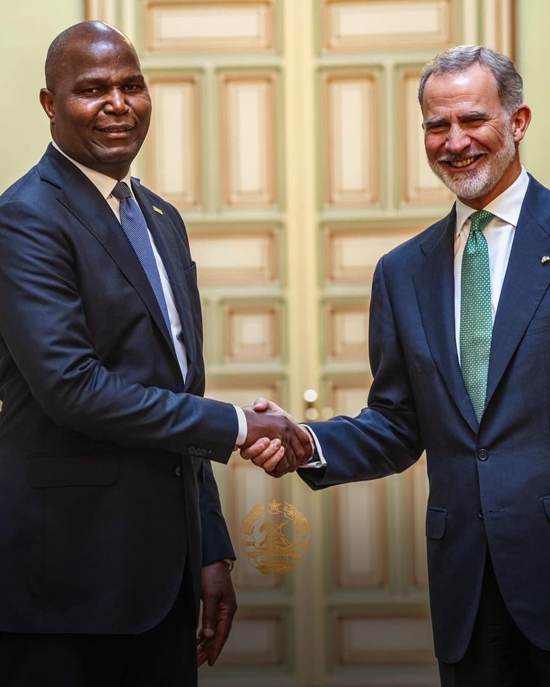 Presidente Daniel Chapo recebido pelo Rei Filipe VI em Espanha